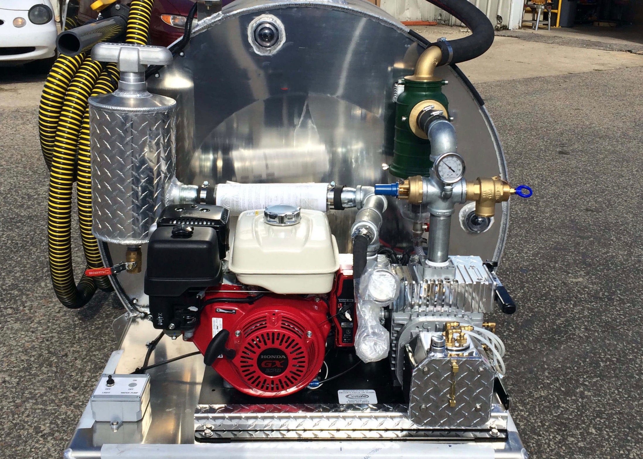 Wabash (300-Gallon) "Vacuum Only Service" Slide-In Unit - Vacuum Trucks ...