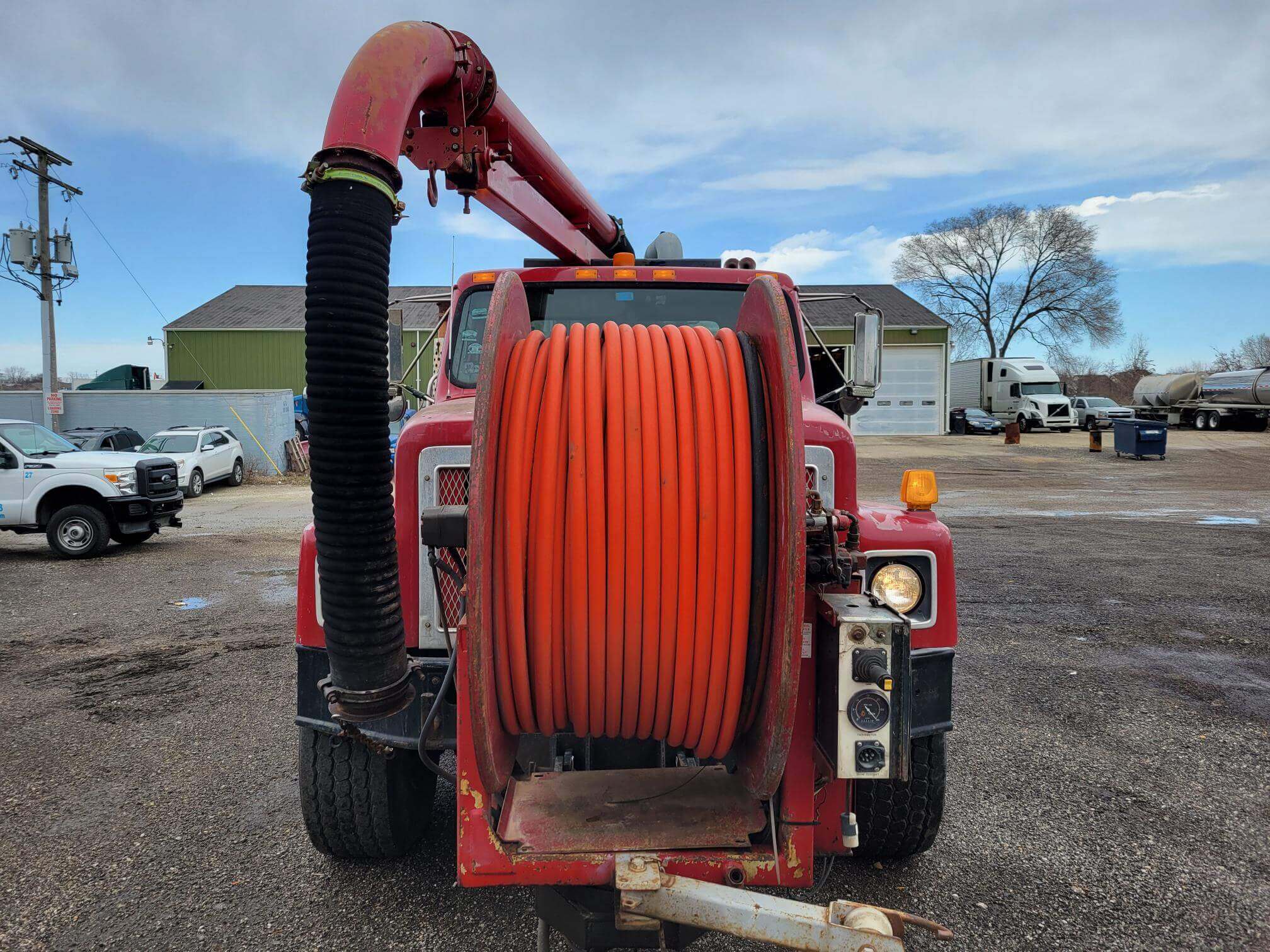 1999 International F-2574 6X4 (12 Yard) Clean Earth Safe Jet Vac Sewer ...